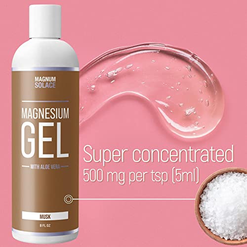 aloe vera infused magnesium gel