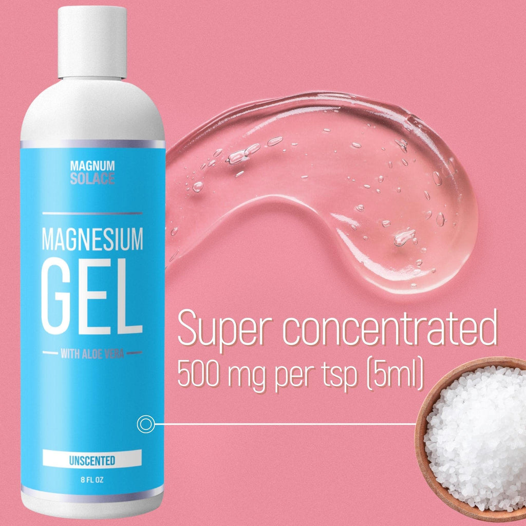 aloe vera infused magnesium gel