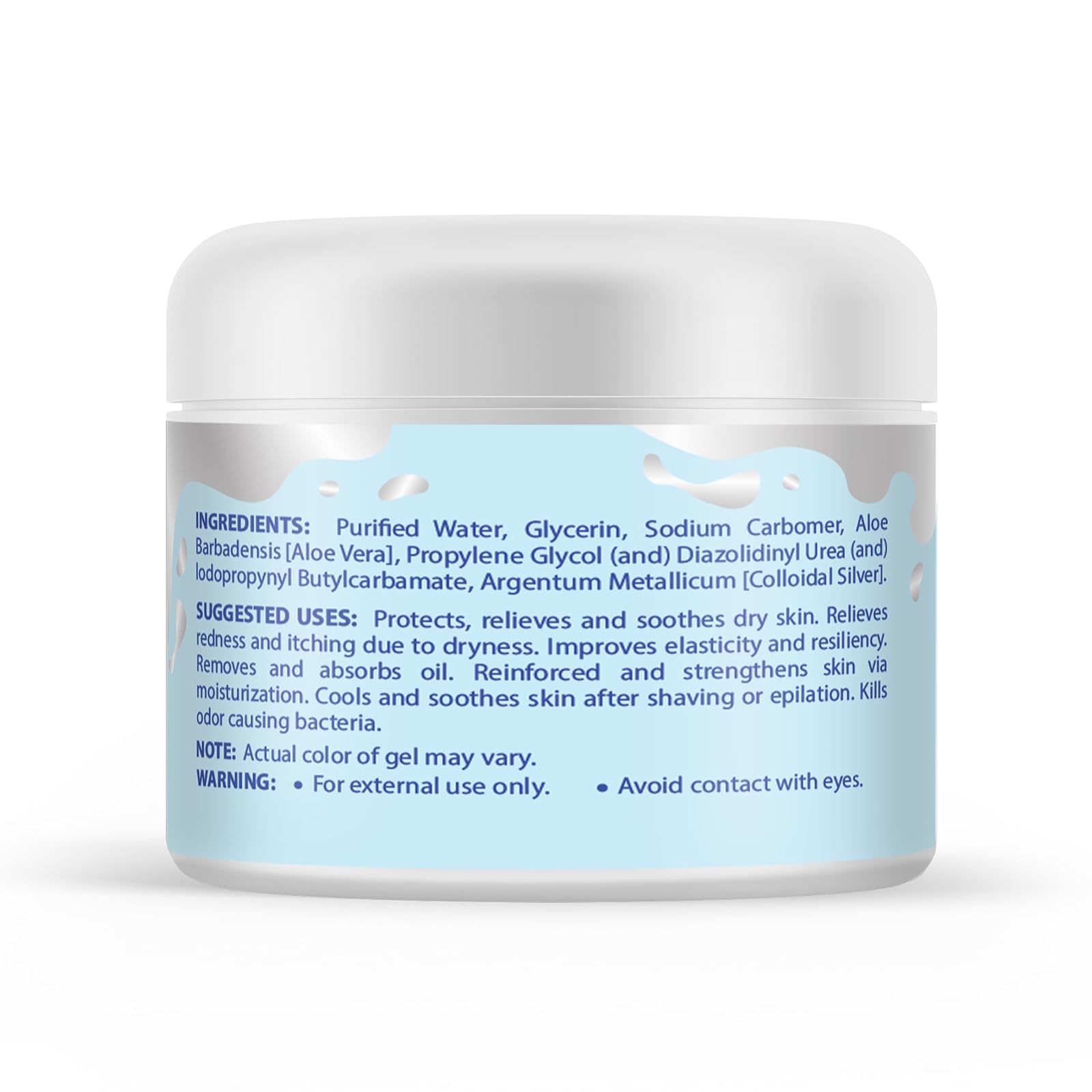 Aloe Vera infused trace minerals gel