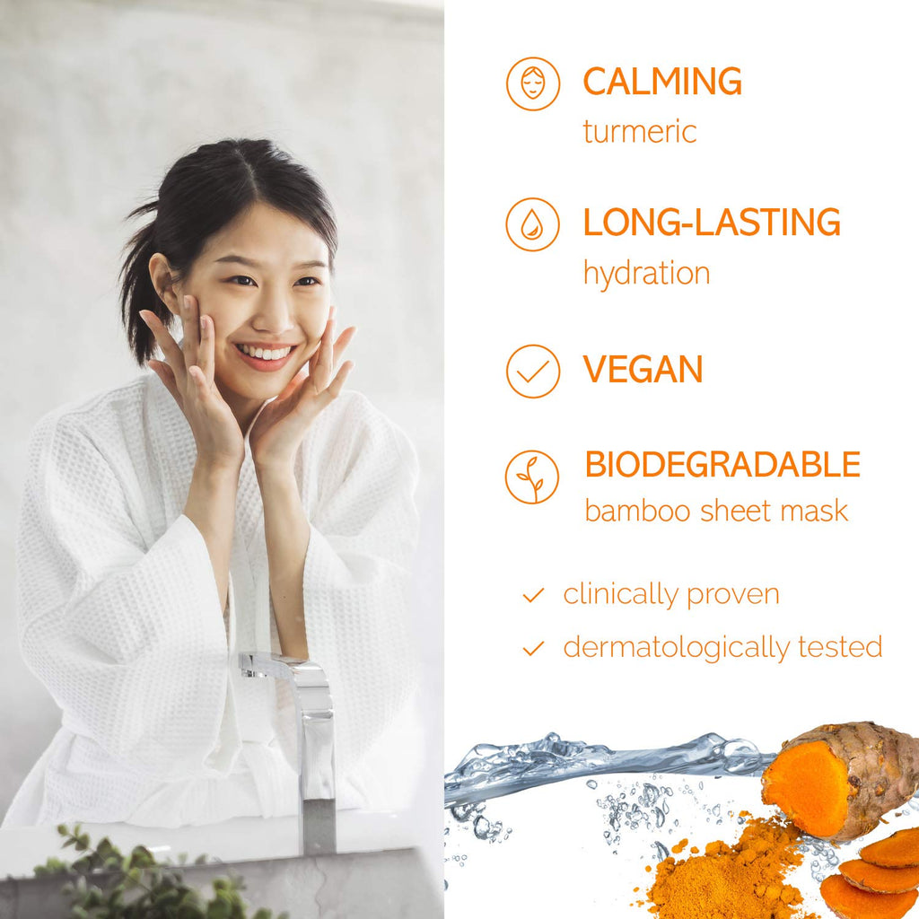 aloe vera infused turmeric mask