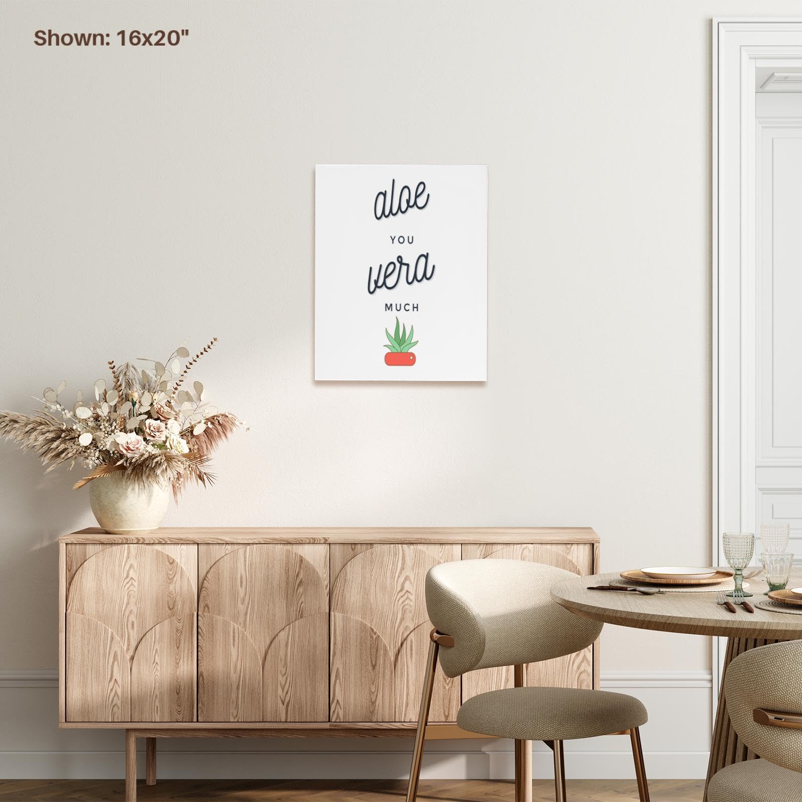 Aloe vera inspired home accents