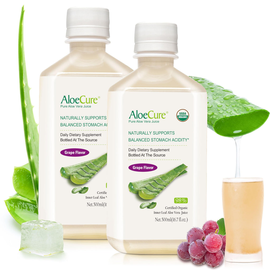 Aloe vera juice for digestive health