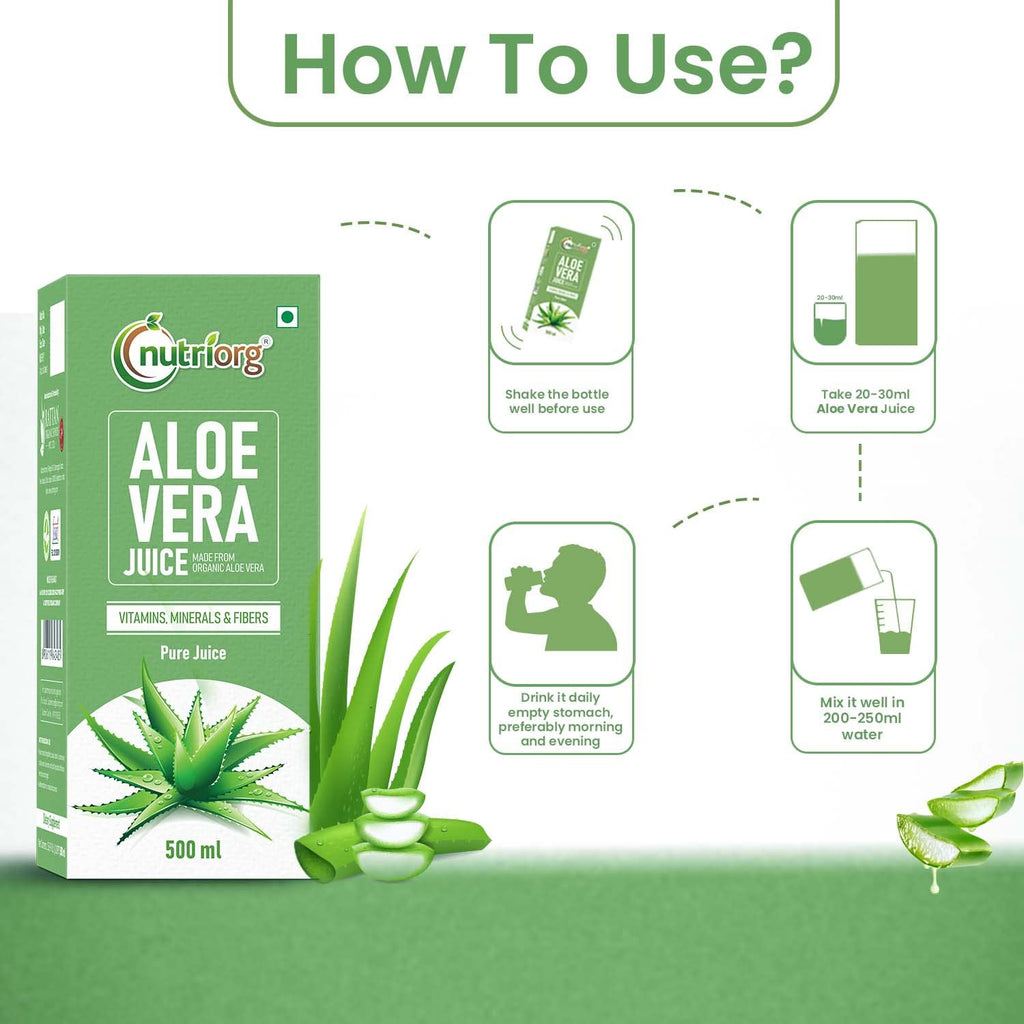 aloe vera juice for hair health