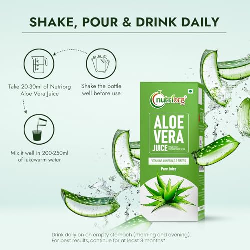 aloe vera juice for healthy hair