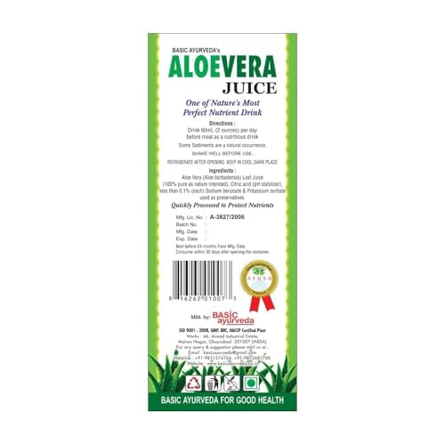 aloe vera juice for hydration