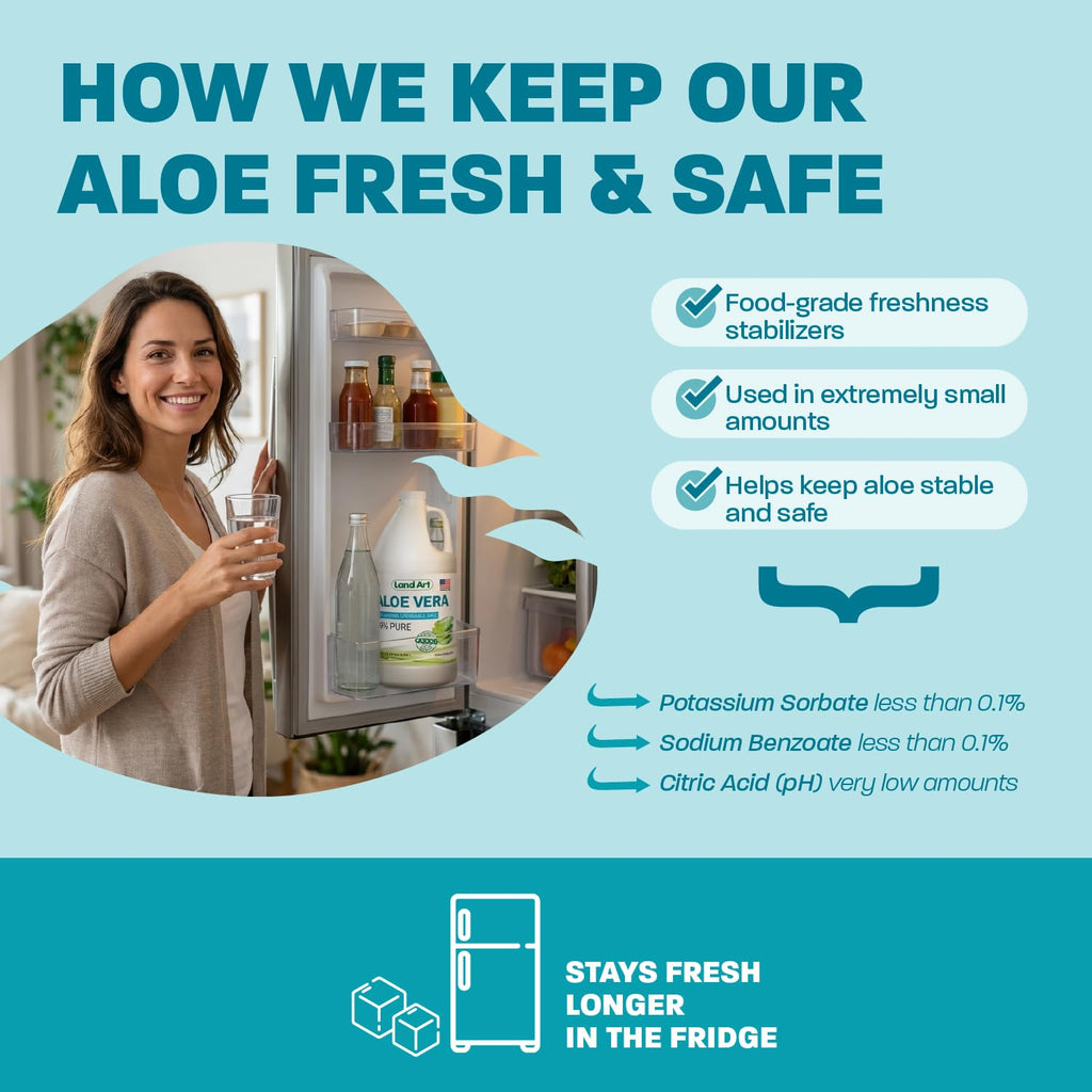 aloe vera juice for refreshing hydration