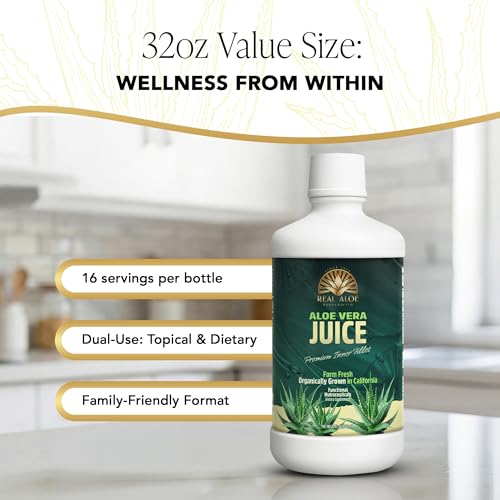 Aloe vera juice for skin health