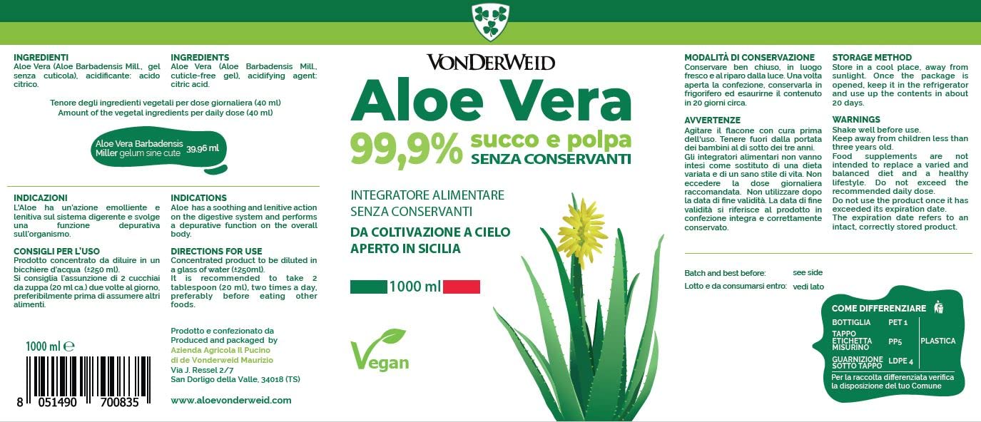 aloe vera juice with no additives