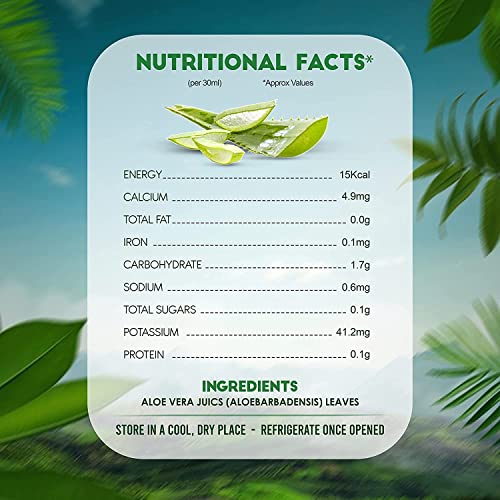 aloe vera juice with no sugar