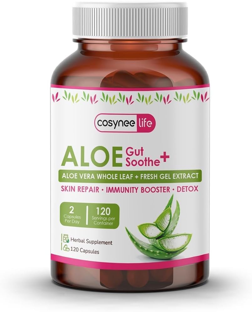 Aloe Vera Leaf Extract capsules