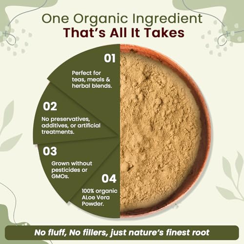 aloe vera leaf powder from India