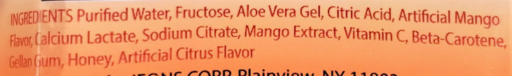 aloe vera mango drink for energy boost