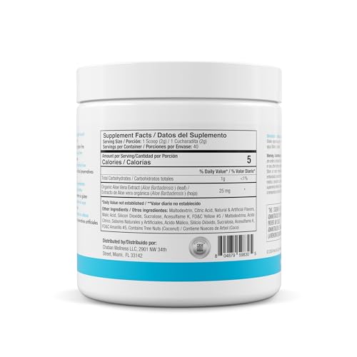 Aloe vera mix for digestive health