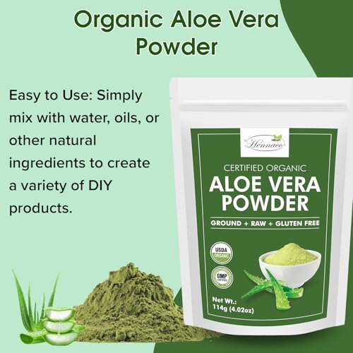 aloe vera powder for DIY skincare