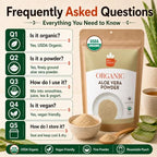 aloe vera powder for hair care