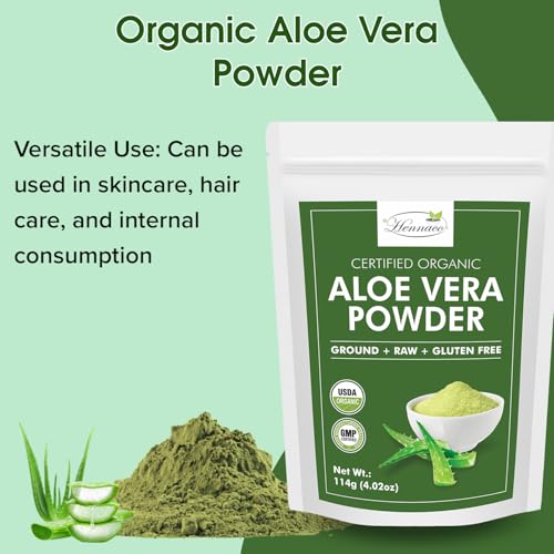aloe vera powder for hair care