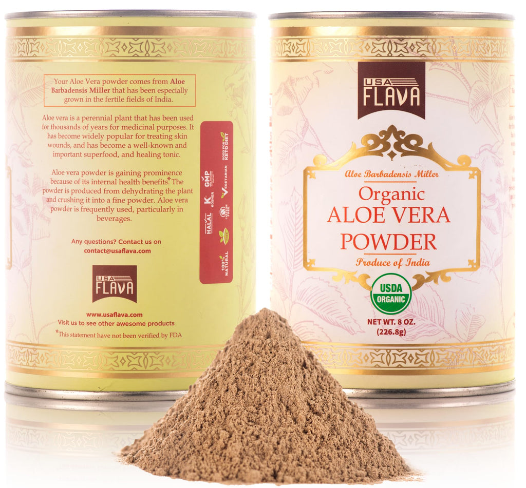 aloe vera powder for healthy skin