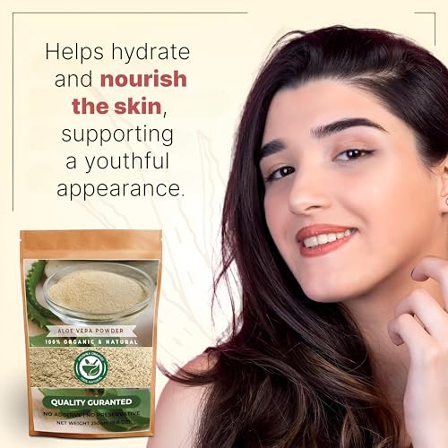 aloe vera powder for homemade face masks