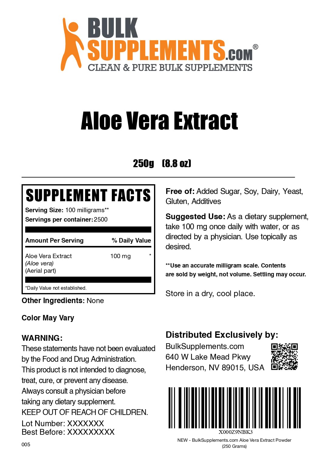 aloe vera powder for immune support