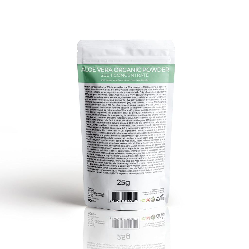 aloe vera powder for skin care