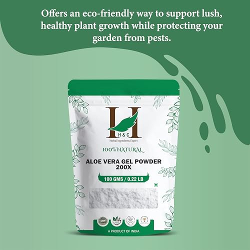aloe vera powder for vibrant blooms