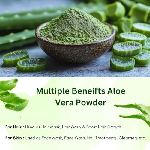 aloe vera powder in herbal remedies