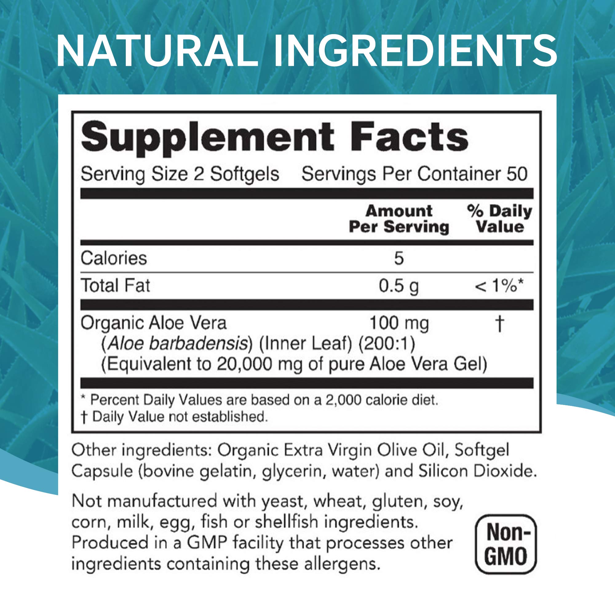 aloe vera softgels for daily use