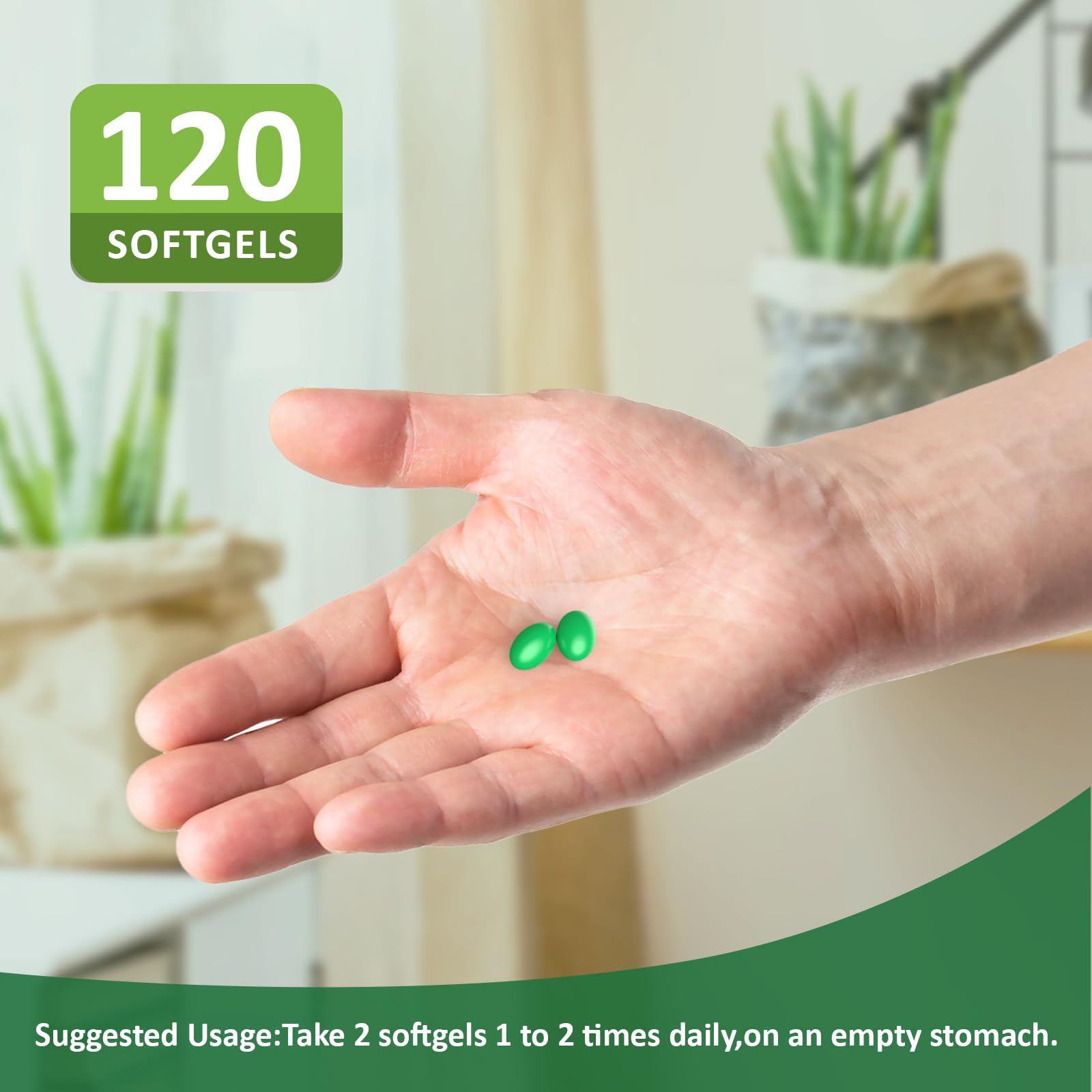 aloe vera softgels for overall wellness