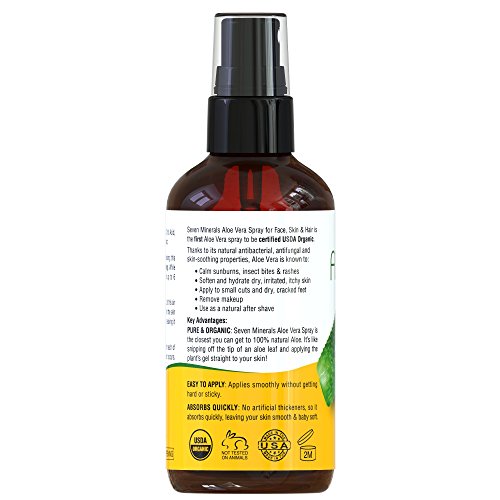 aloe vera spray for healthy hair