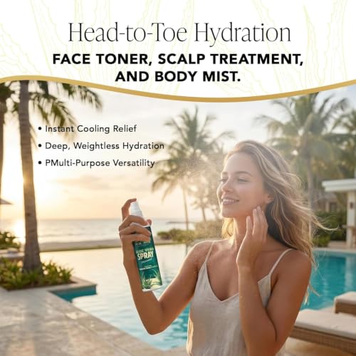 aloe vera spray for soothing irritation