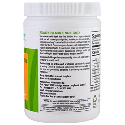 aloe vera supplement for gut support