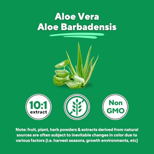 aloe vera supplement for overall health