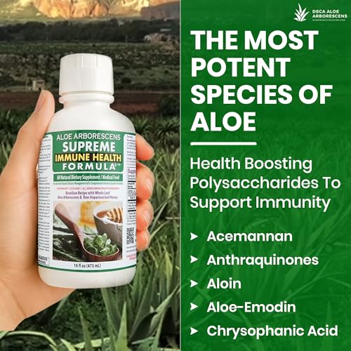 Aloe vera supplement for vitality