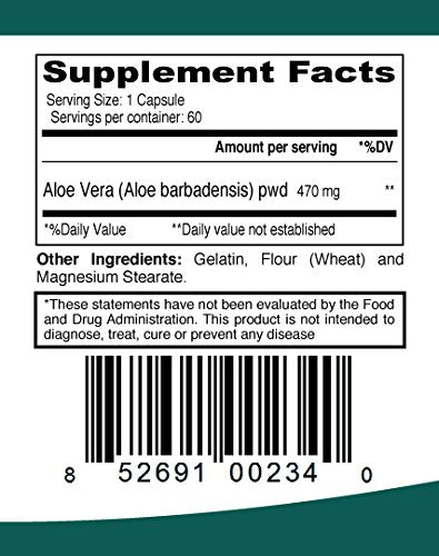 aloe vera supplements for daily use