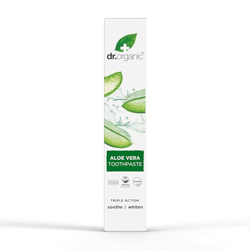 aloe vera toothpaste promoting oral health