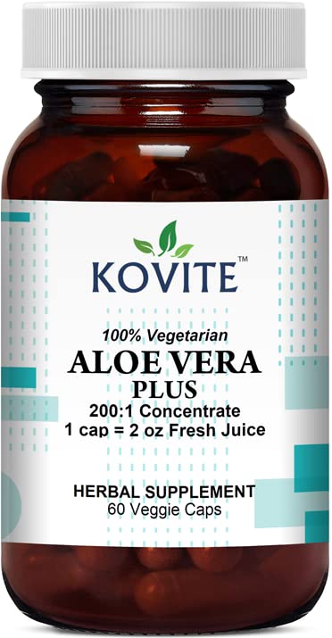 aloe vera veggie caps for wellness