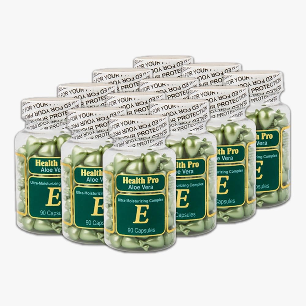 Aloe Vera Vitamin E capsules for hydration