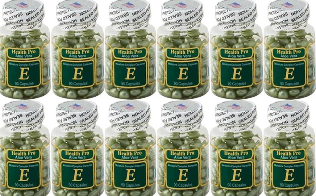 Aloe Vera Vitamin E oil capsules