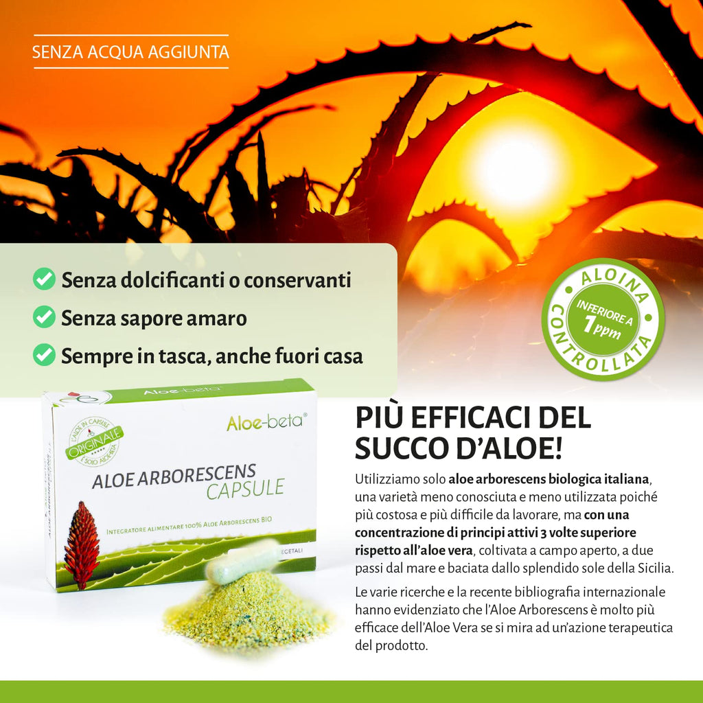 ALOEBETA Aloe Arborescens energy booster