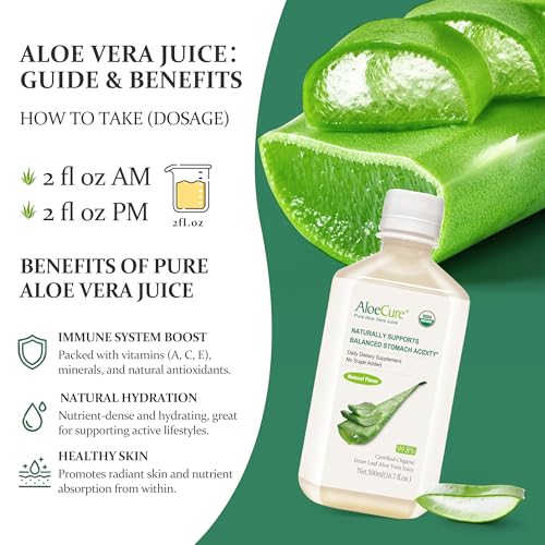 AloeCure aloe vera wellness drink