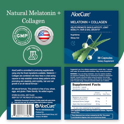 AloeCure collagen for better sleep