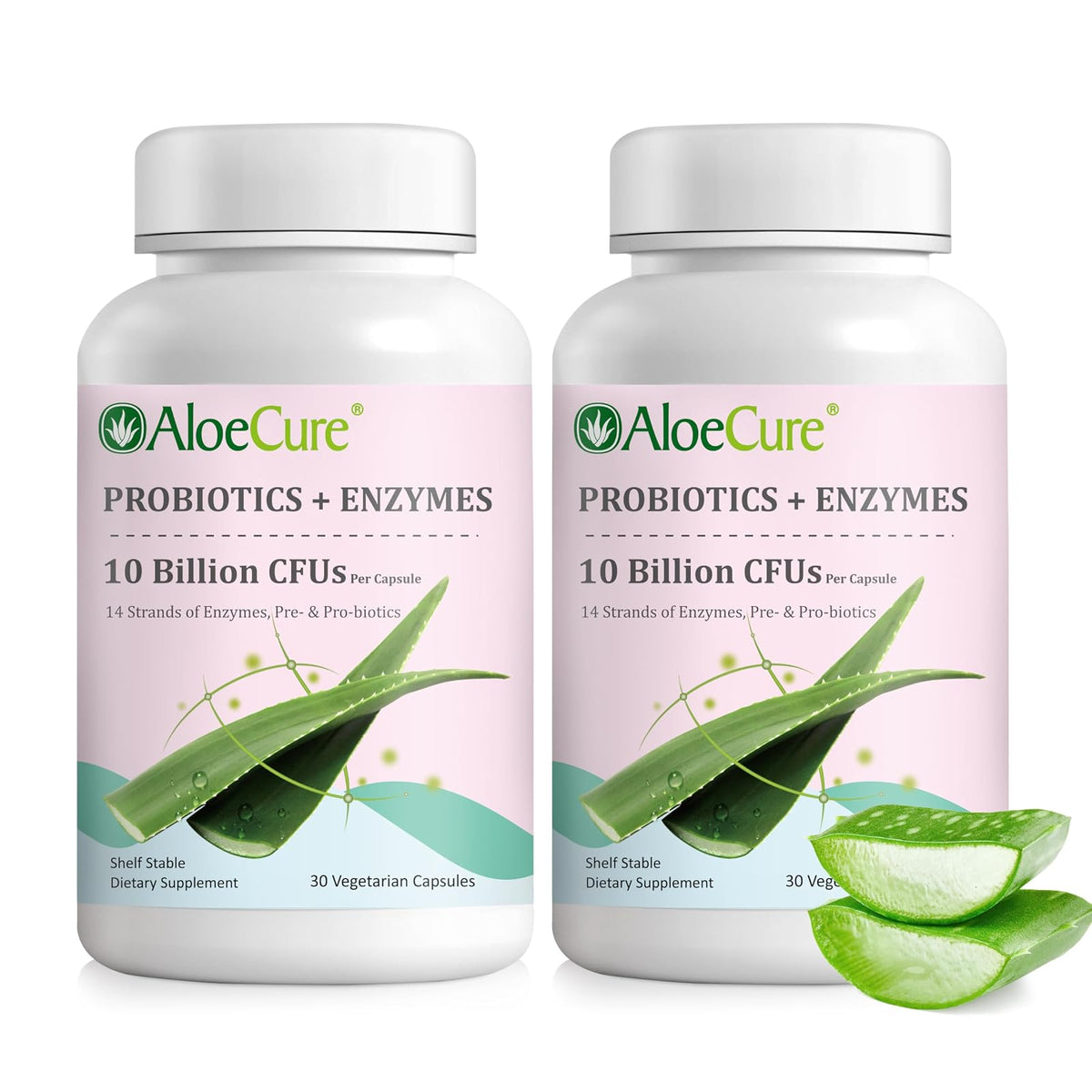 AloeCure daily probiotics for gut health