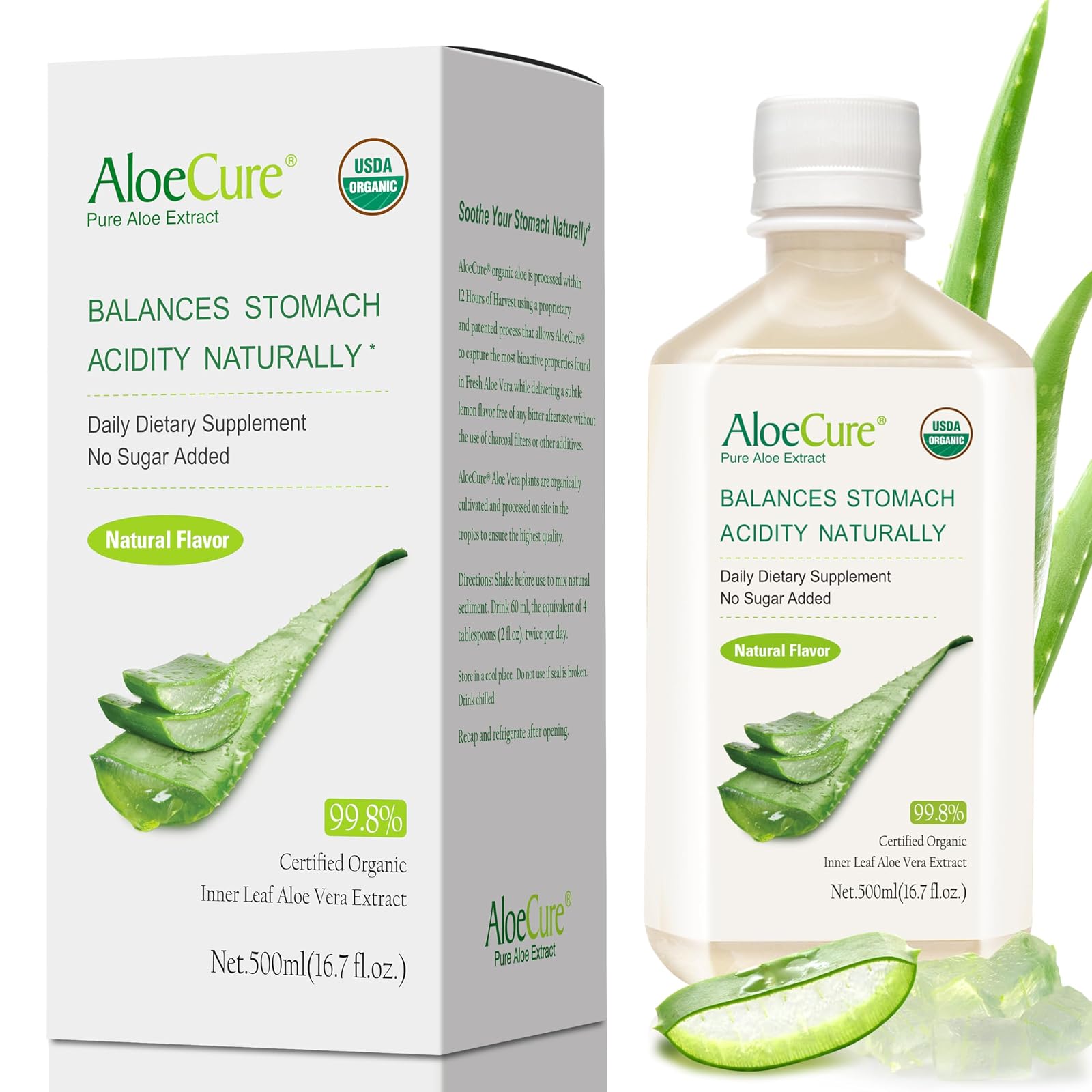 AloeCure organic aloe vera juice