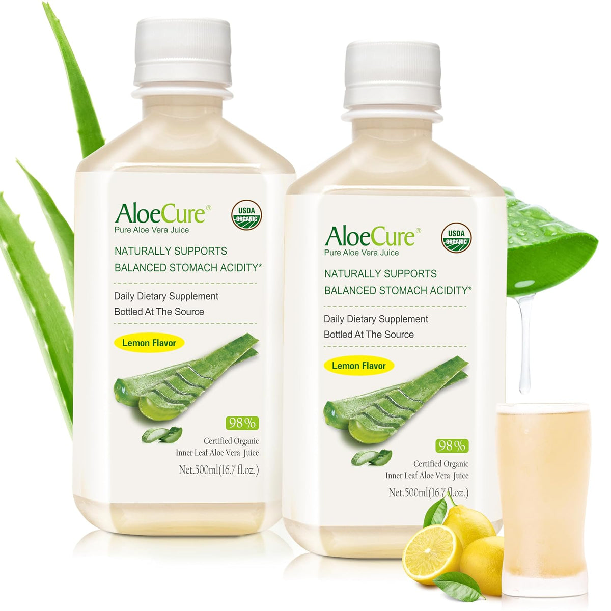 AloeCure organic aloe vera juice