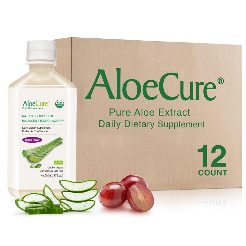 AloeCure organic aloe vera juice