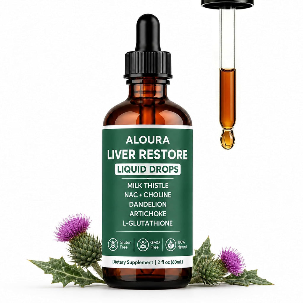 ALOURA Liver Restore Drops benefits