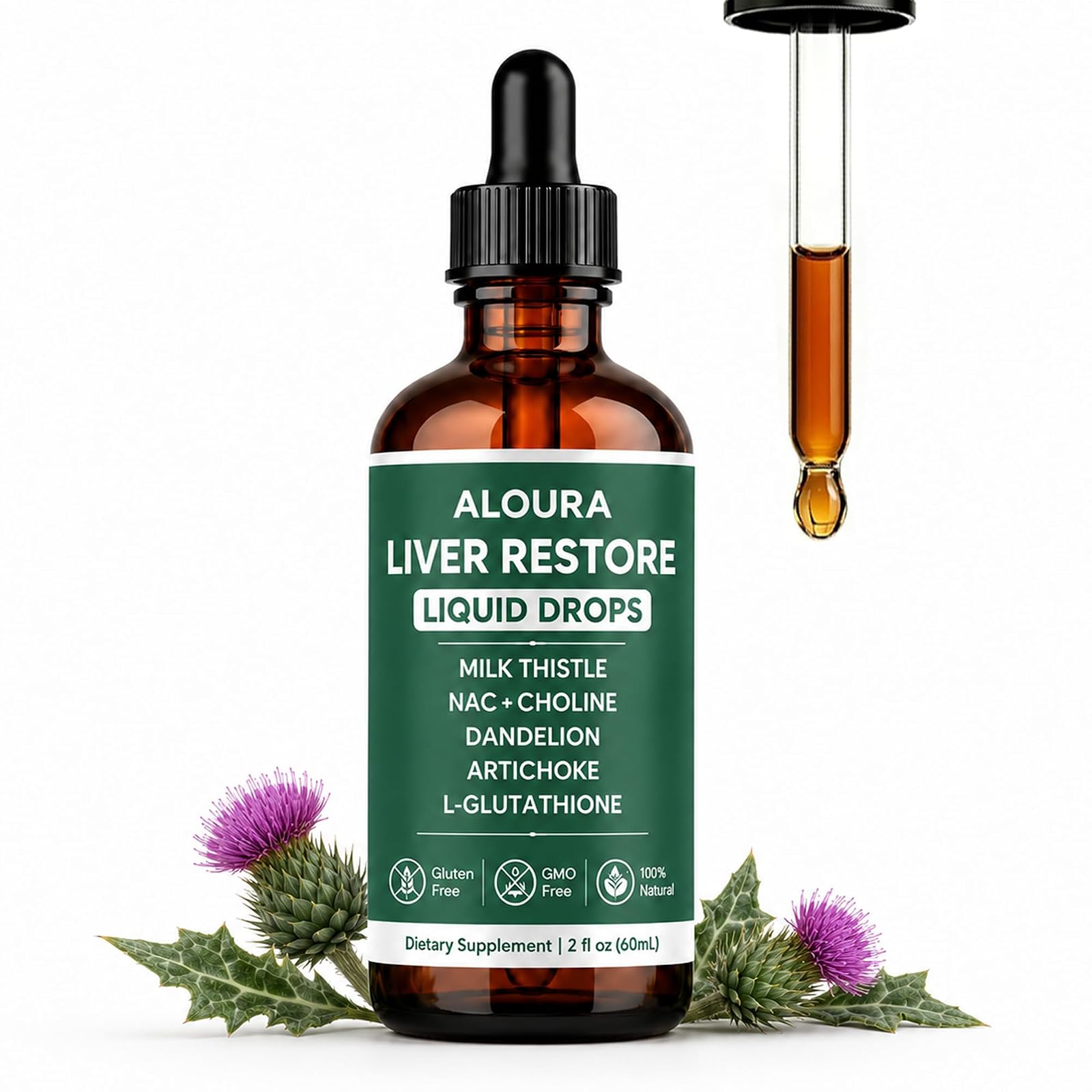 ALOURA Liver Restore Drops benefits