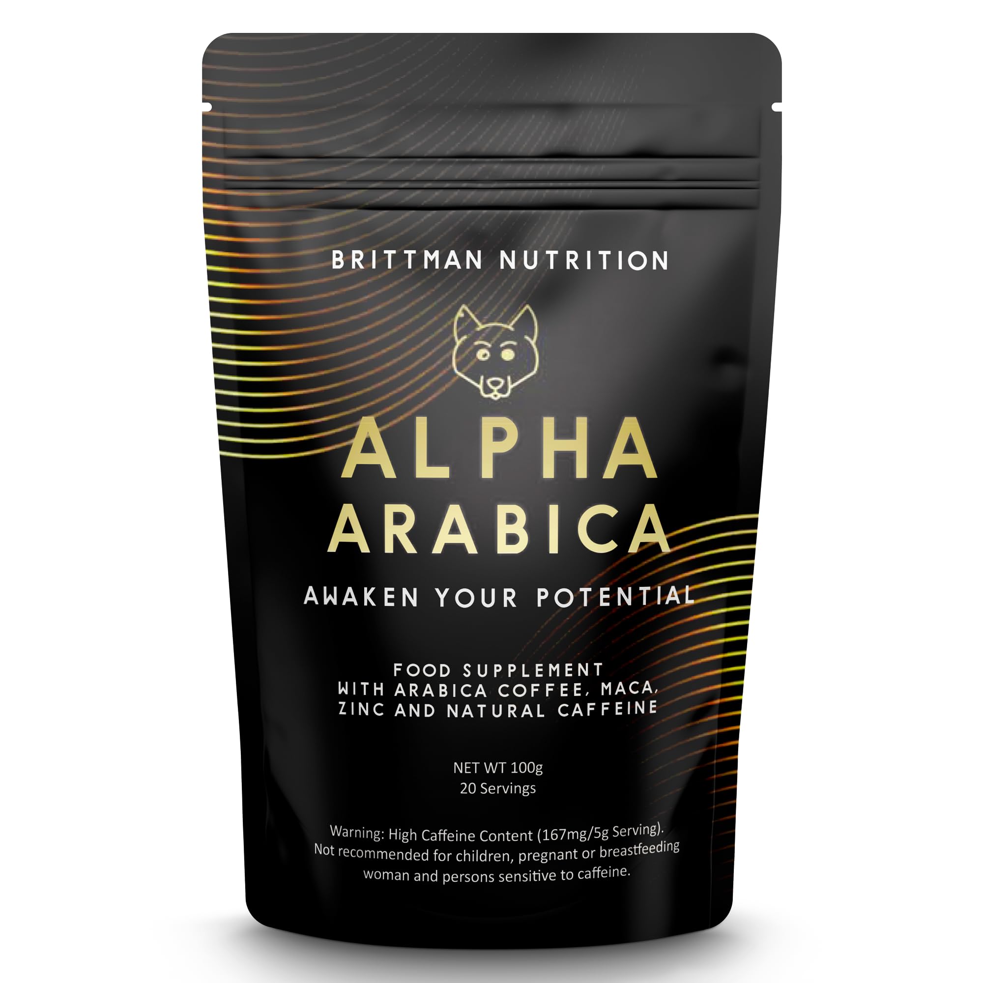 Alpha Arabica instant maca coffee