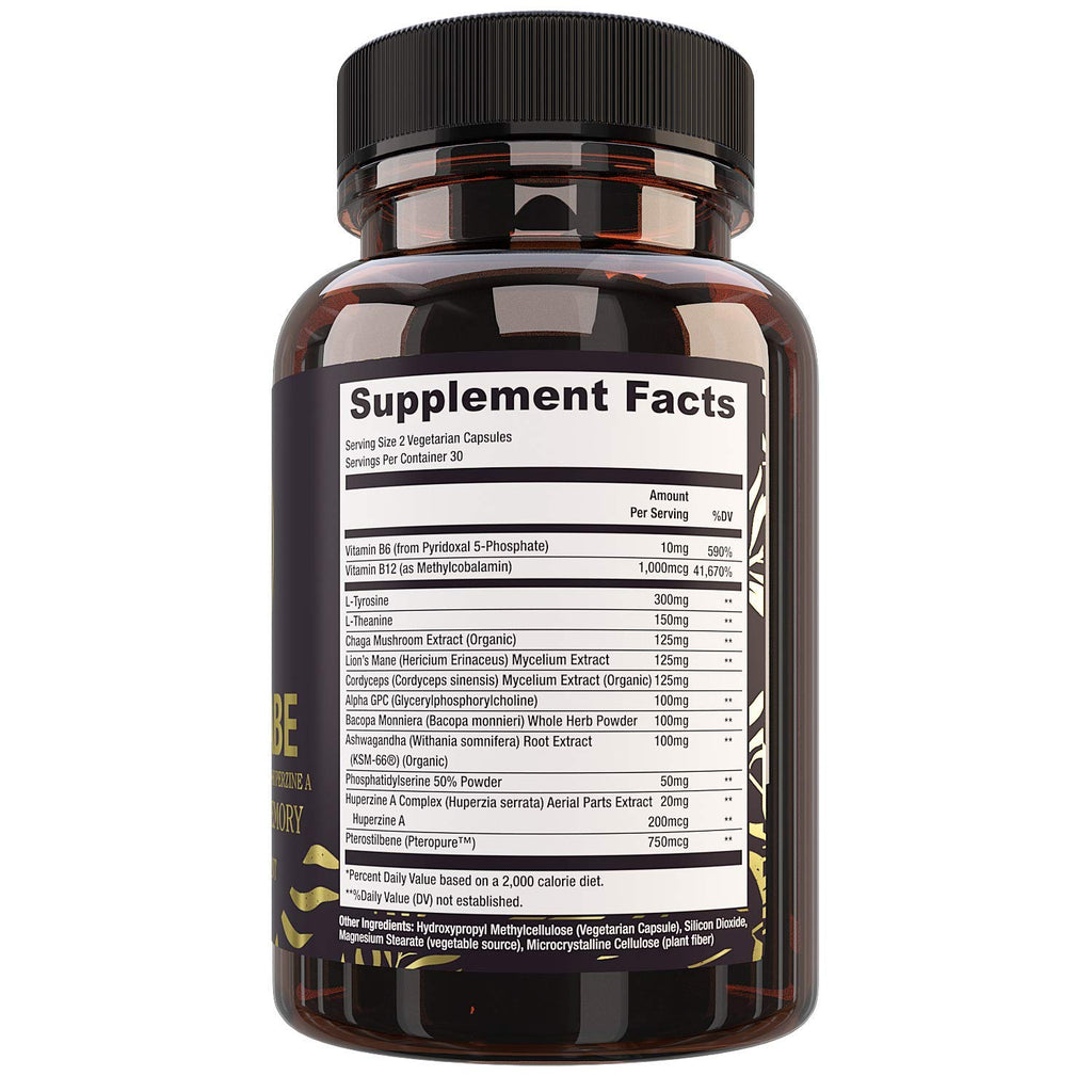Alpha Babe mushrooms with Lions Mane extract