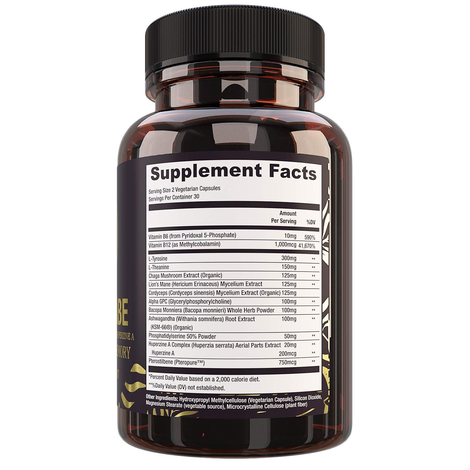 Alpha Babe mushrooms with Lions Mane extract